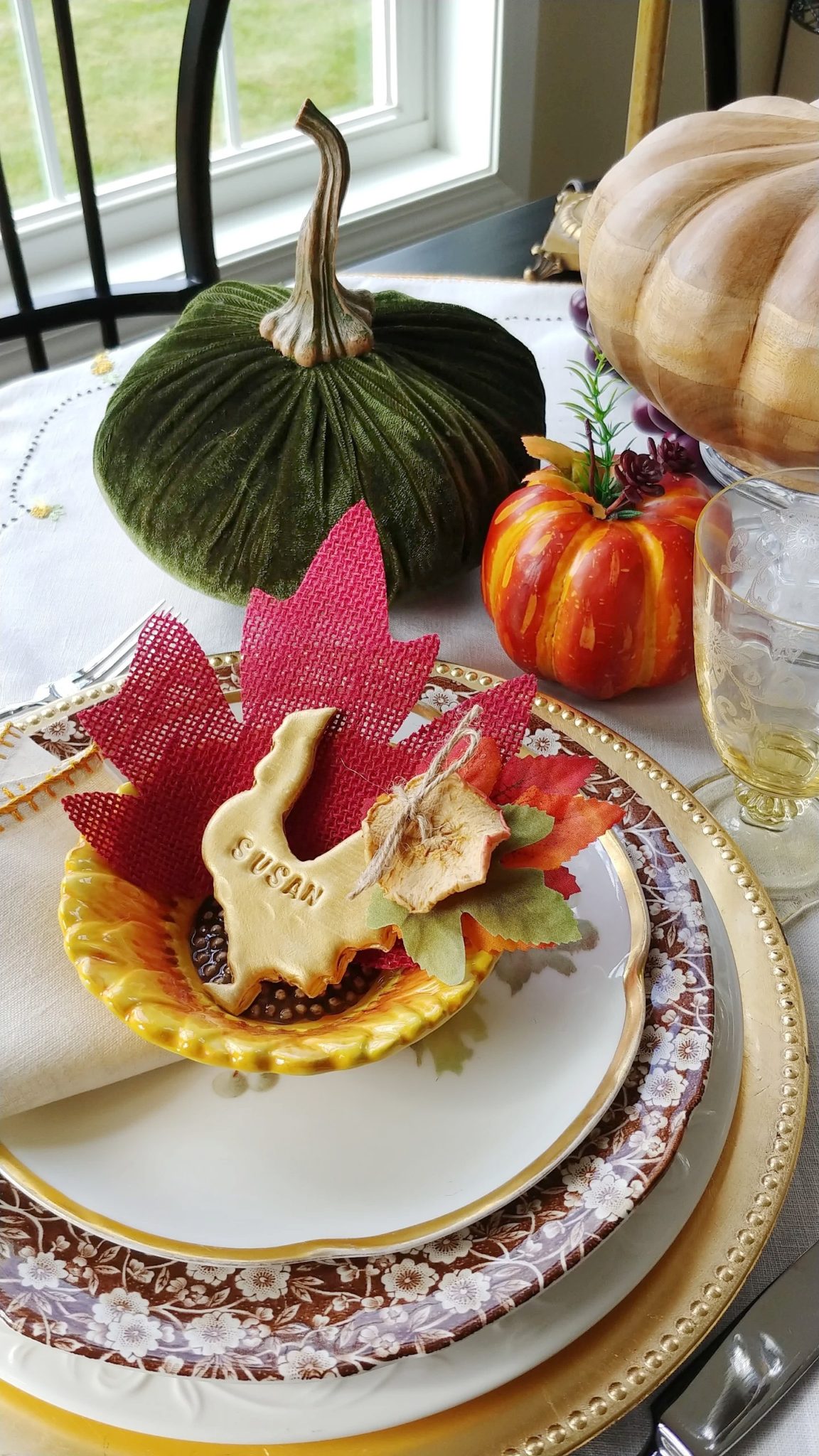 The Best Fall Place Card DIY