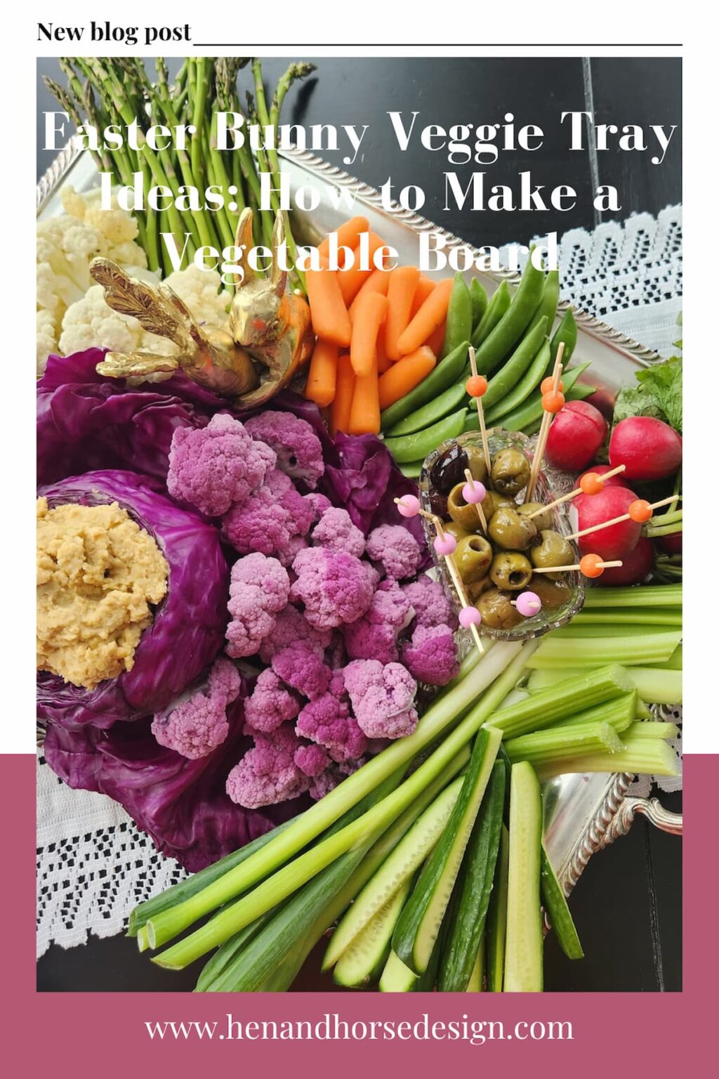 Easter Bunny Veggie Tray Ideas: How to Make a Vegetable Board